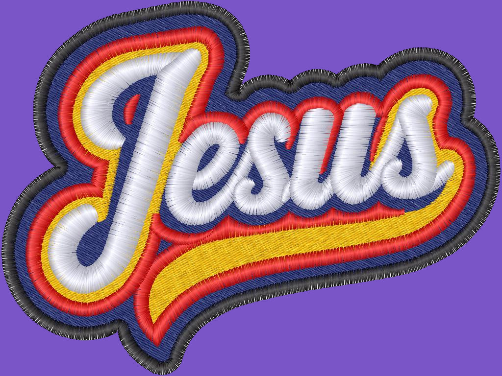 Jesus Patch Dst – KedasTumblersLLC